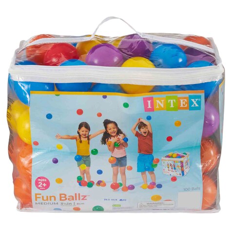 Buy INTEX FUN BALLZ 100PC BALLS 49600 Online | Carrefour Kenya