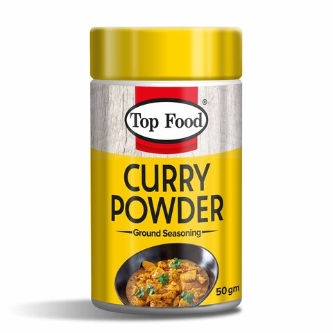 Buy Top Food Curry Powder Jar 50G Online | Carrefour Kenya