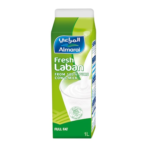 Buy Almarai Full Fat Fresh Laban 1L Online | Carrefour KSA