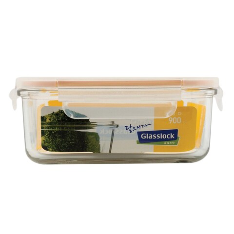 Buy Glasslock Square Food Storage Box 900ml Online | Carrefour Kenya