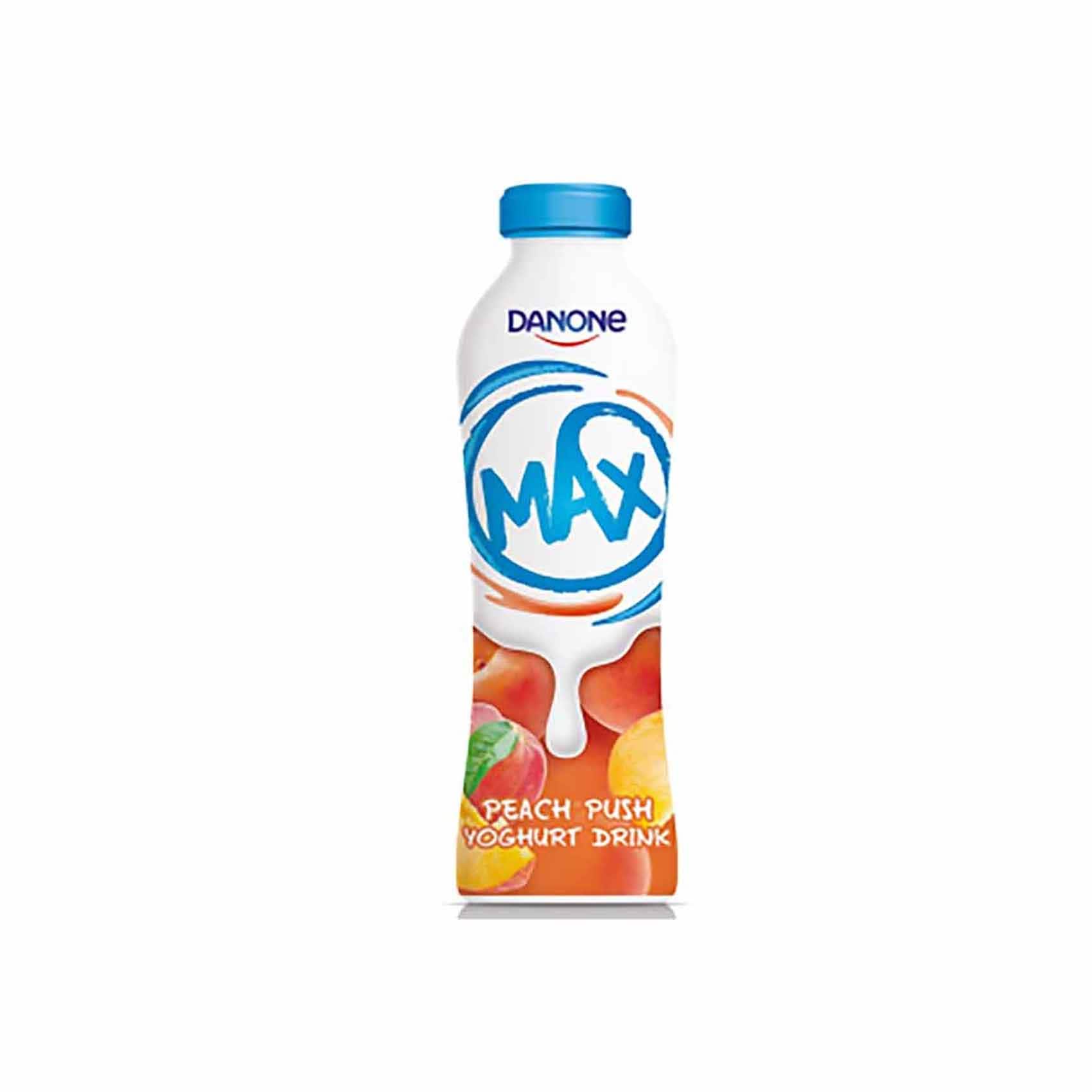 Buy Danone Max Peach Yoghurt Drink - 400 gram Online | Carrefour Egypt