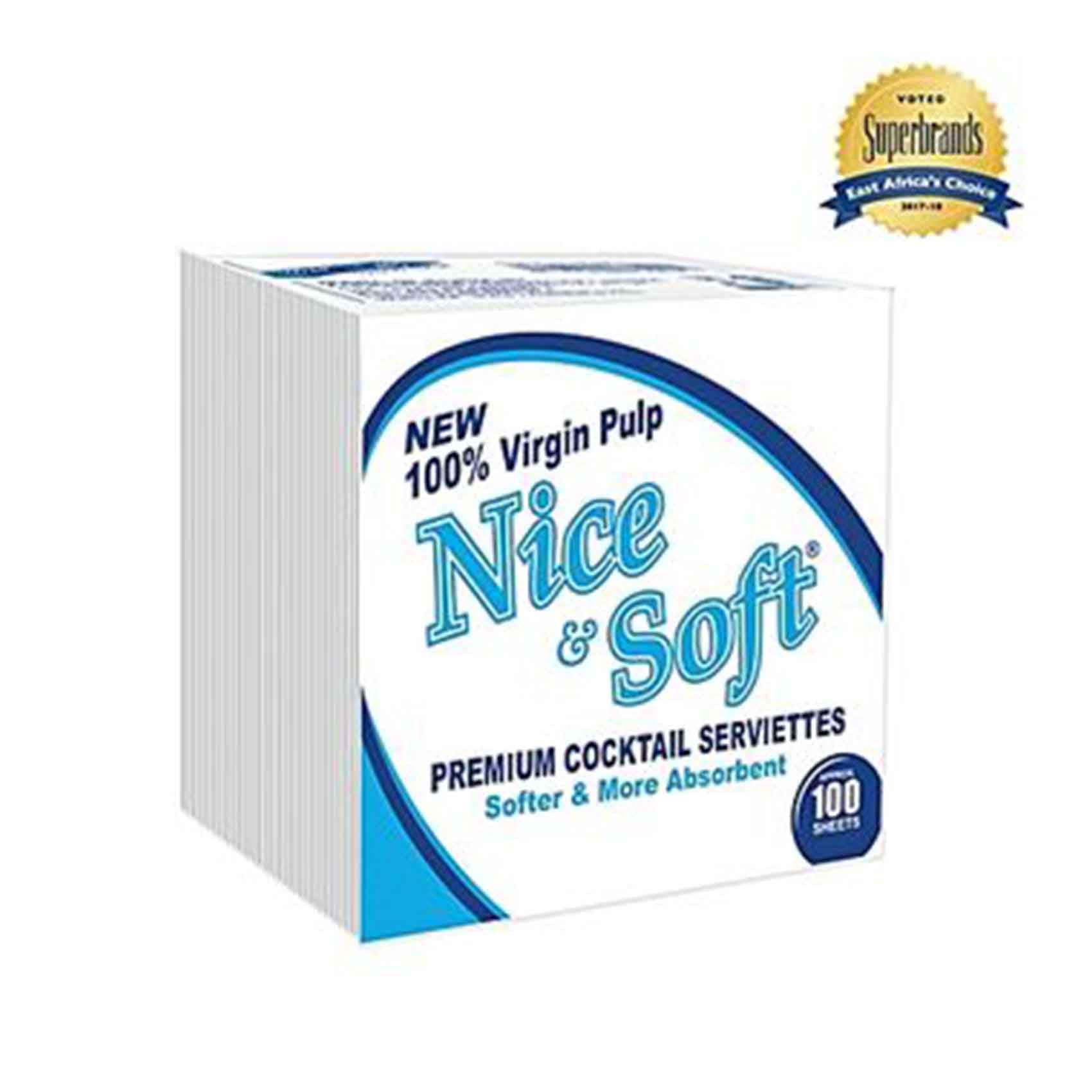 Buy Nice&Soft Serviettes White Online | Carrefour Kenya