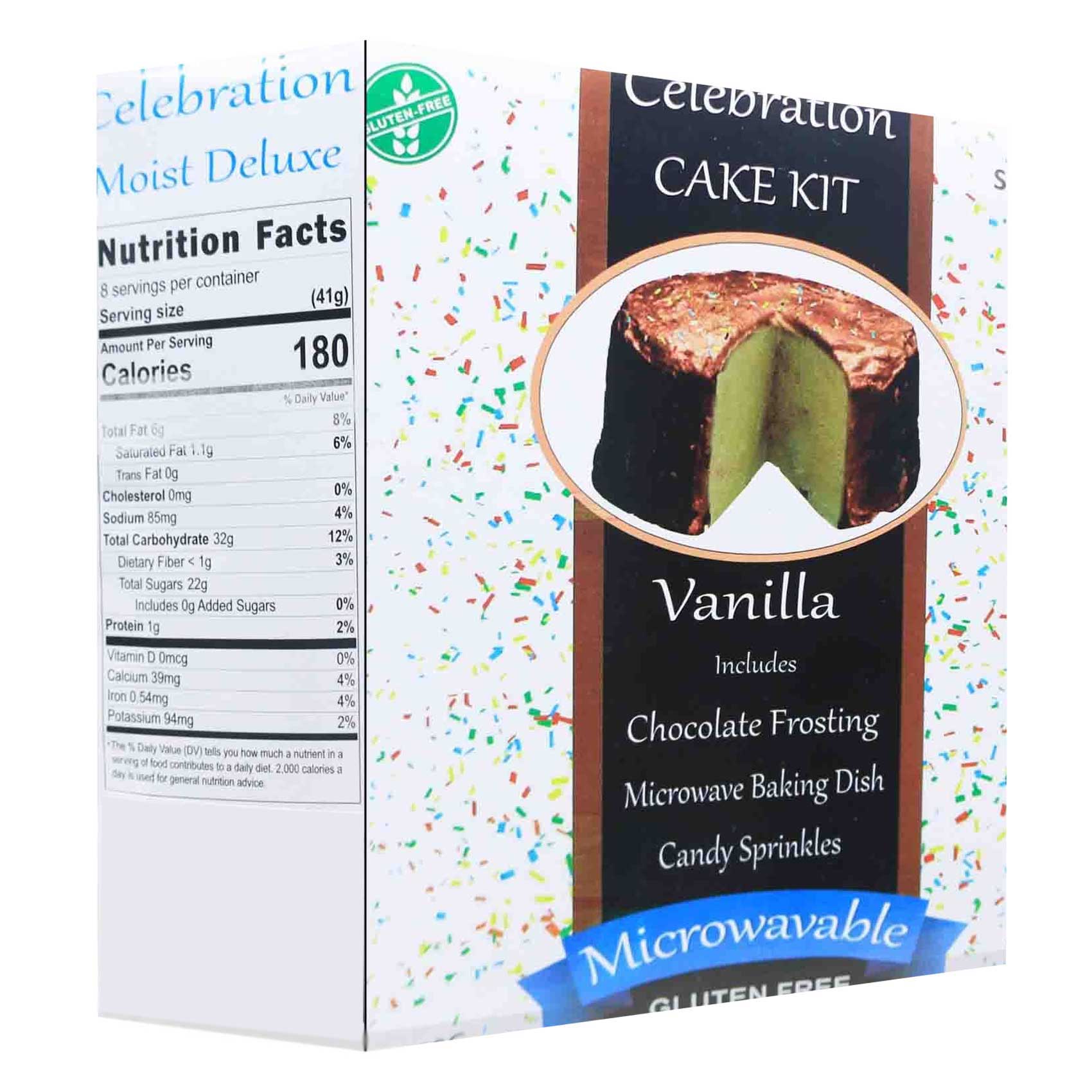 Buy Celebration Frosting Chocolate Vanilla Cake Mix 330g Online ...