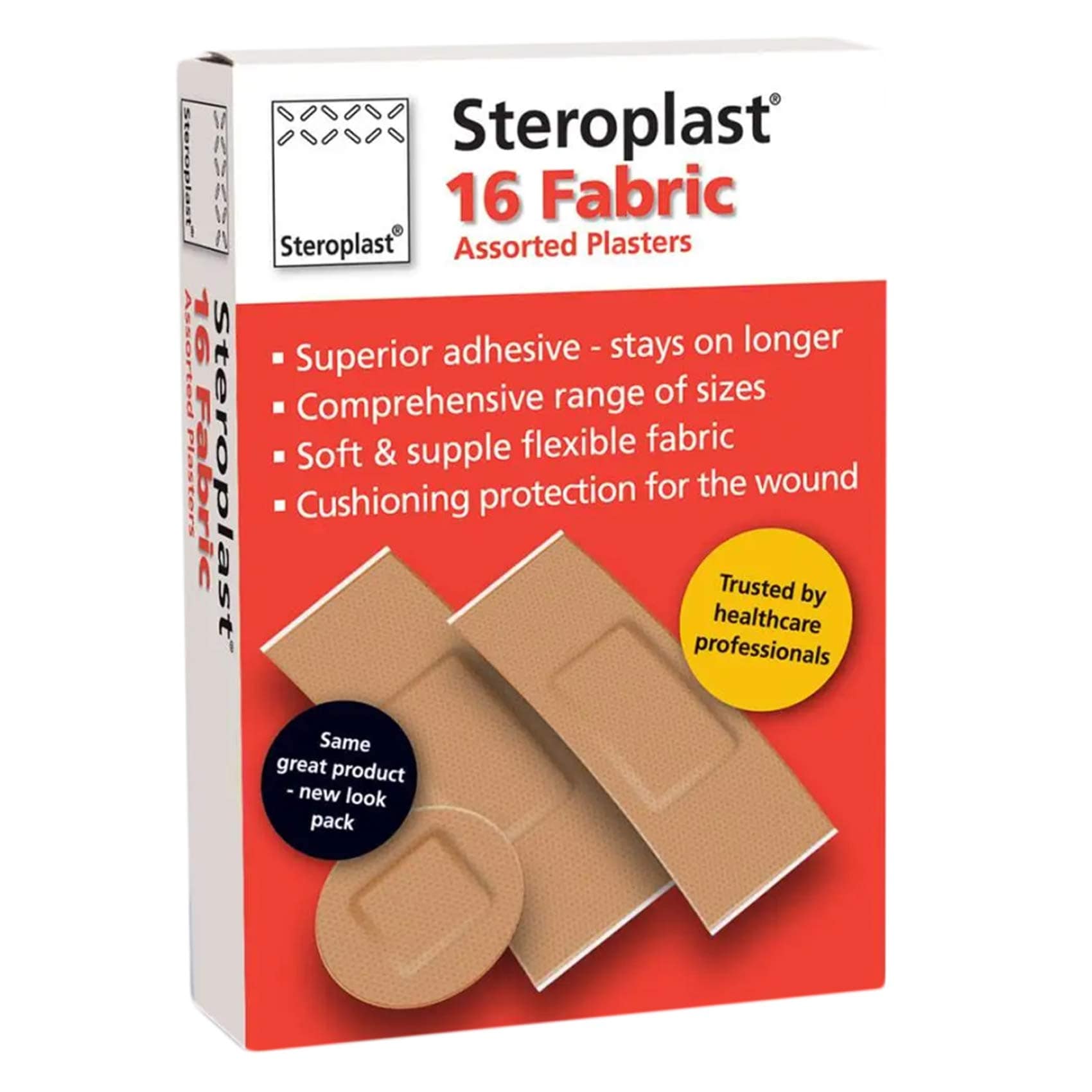 Buy Steroplast Plaster Astd Fabric 16'S Online | Carrefour Kenya