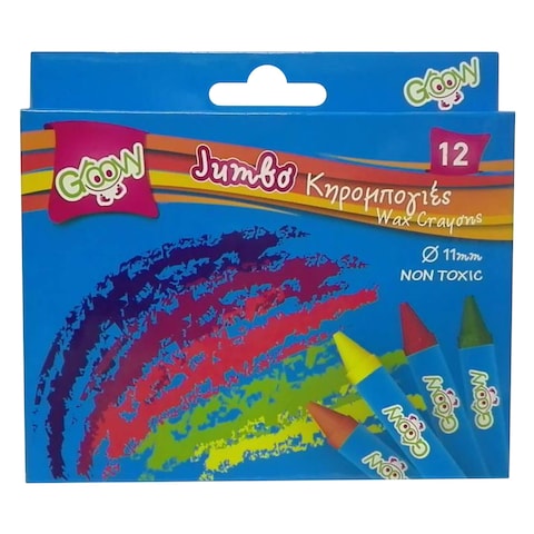 Buy Funbo Non Toxic Jumbo Crayons 12 Pieces Online | Carrefour Kenya