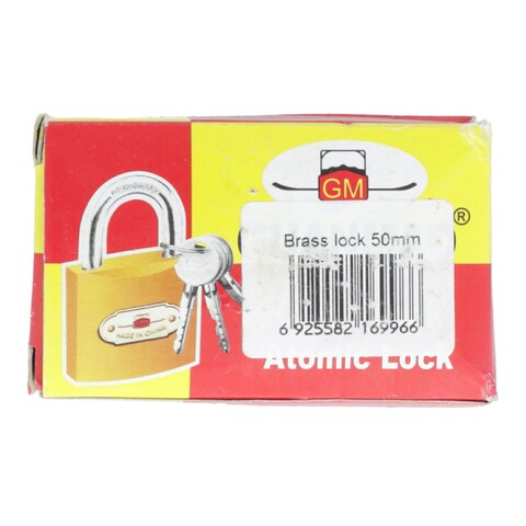 Buy Guanmao Brass Lock 50mm Online | Carrefour Pakistan