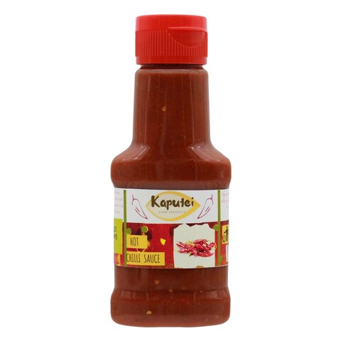 Buy Kaputei Hot Chili Sauce 180g Online | Carrefour Kenya