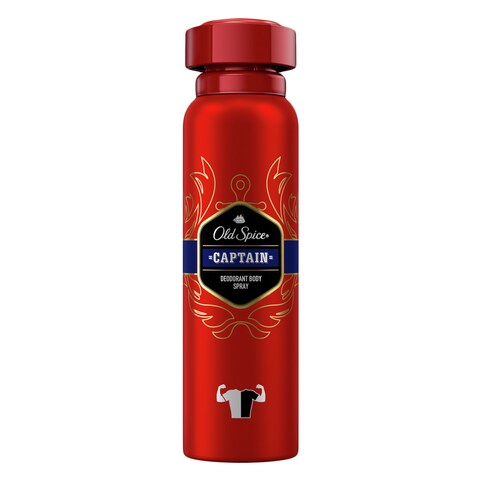 Buy Old Spice Captain Deodorant Body Spray 150ml Online | Carrefour Kenya