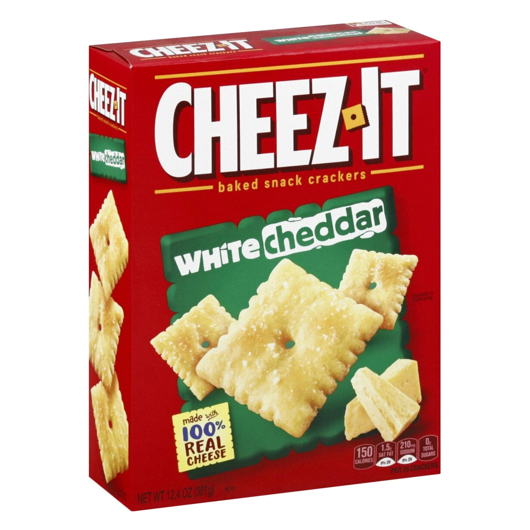 Buy Cheez-It White Cheddar Baked Snack Crackers 350g Online | Carrefour KSA