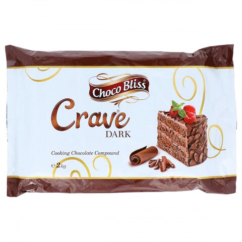 Buy Choco Bliss Crave Dark Cooking Chocolate Compound 2Kg Online ...