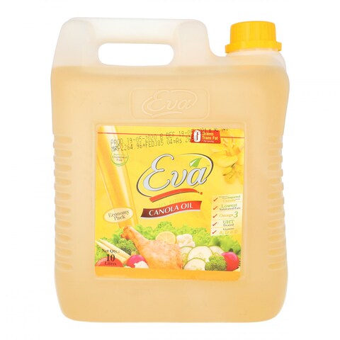 Buy Eva 100% Natural Canola Oil Bottle 10 lt Online | Carrefour Pakistan