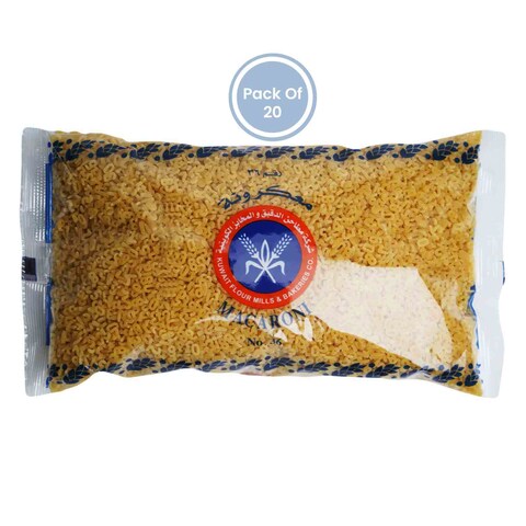 Kuwait Flour Mills No 36 Macaroni Pasta 500g x Pack Of 20 price in ...