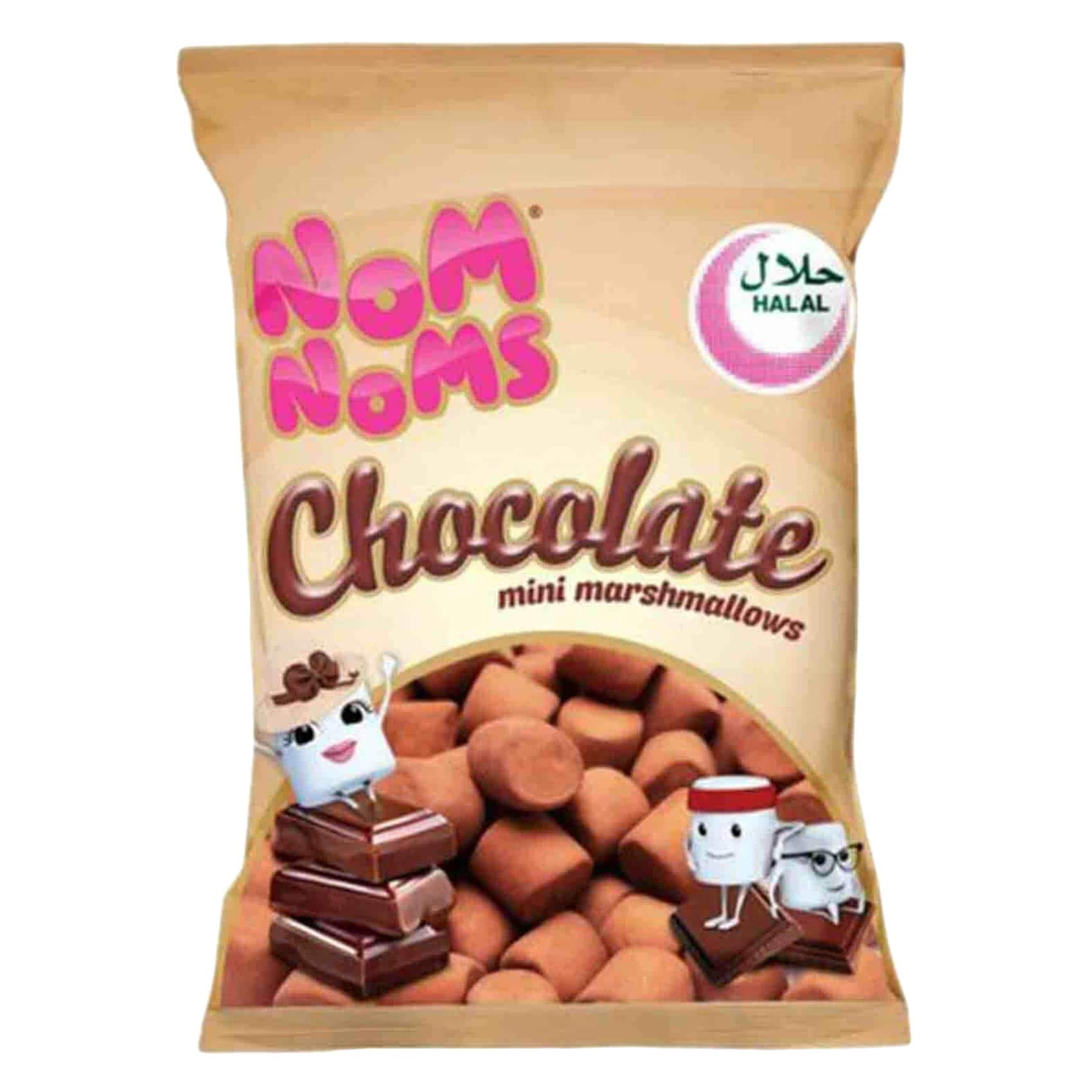 Buy Nom Noms Mini Chocolate Marshmallows 15g Online | Carrefour Kenya