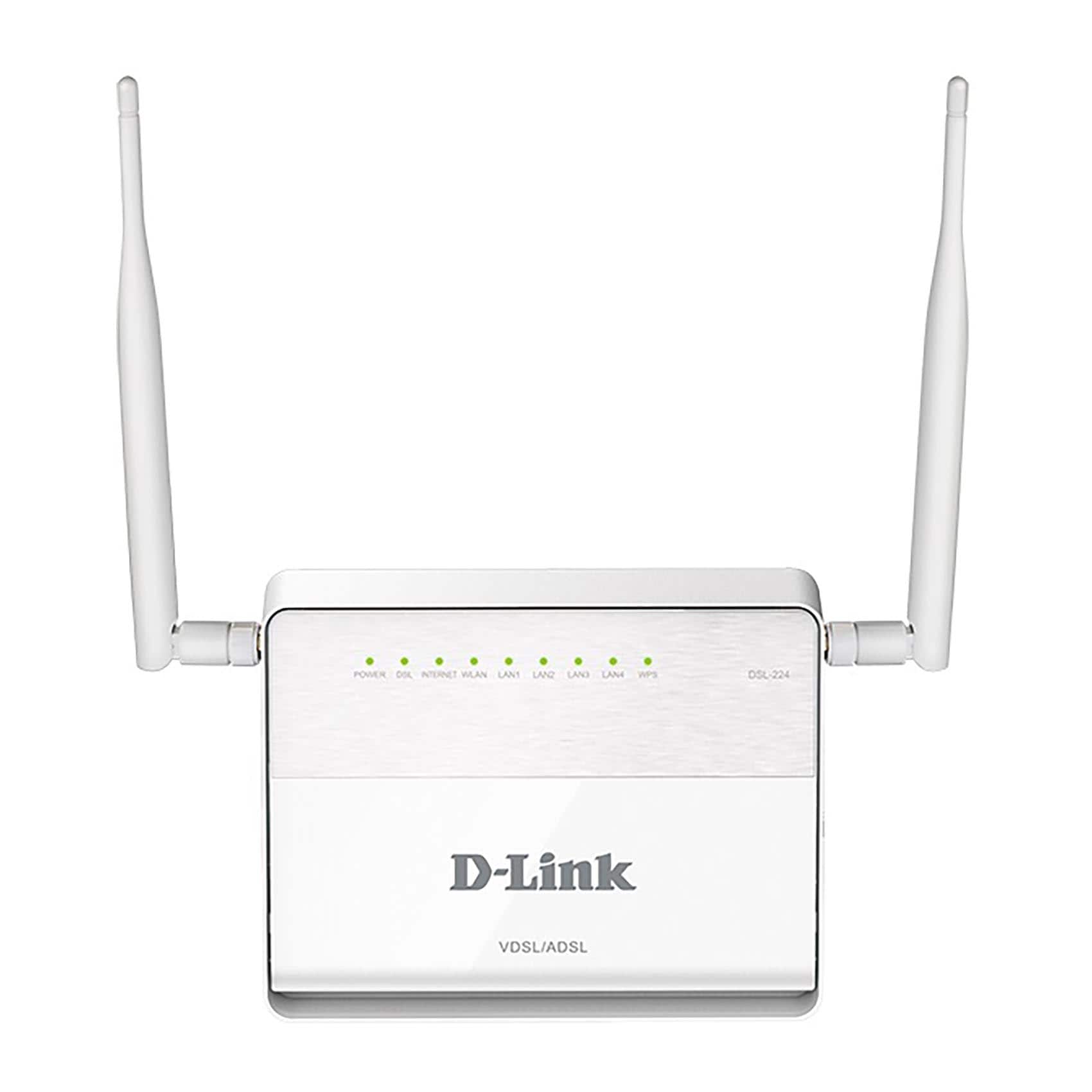 Buy D-Link DSL-224 - VDSL2/ADSL2+ Wireless N300 4-Port Router Online ...