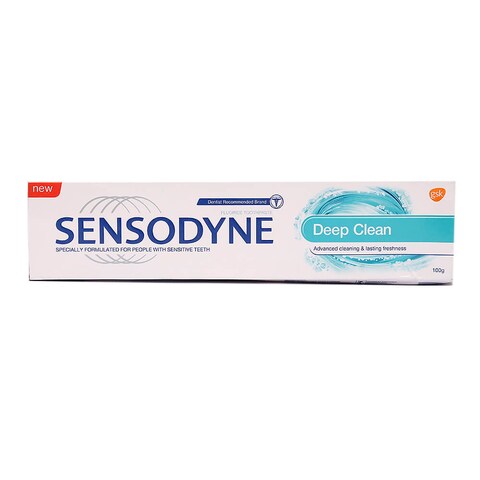 Buy Sensodyne Deep Clean Toothpaste 100 gr Online | Carrefour Pakistan