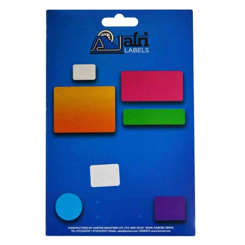 Buy Afri Adhesive Label Fluo Orange Ka1 Online | Carrefour Kenya