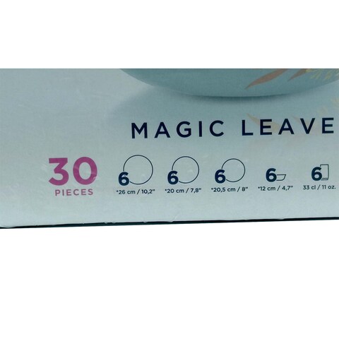 Buy Luminarc Dinner Set - 30 Pieces Online | Carrefour Egypt