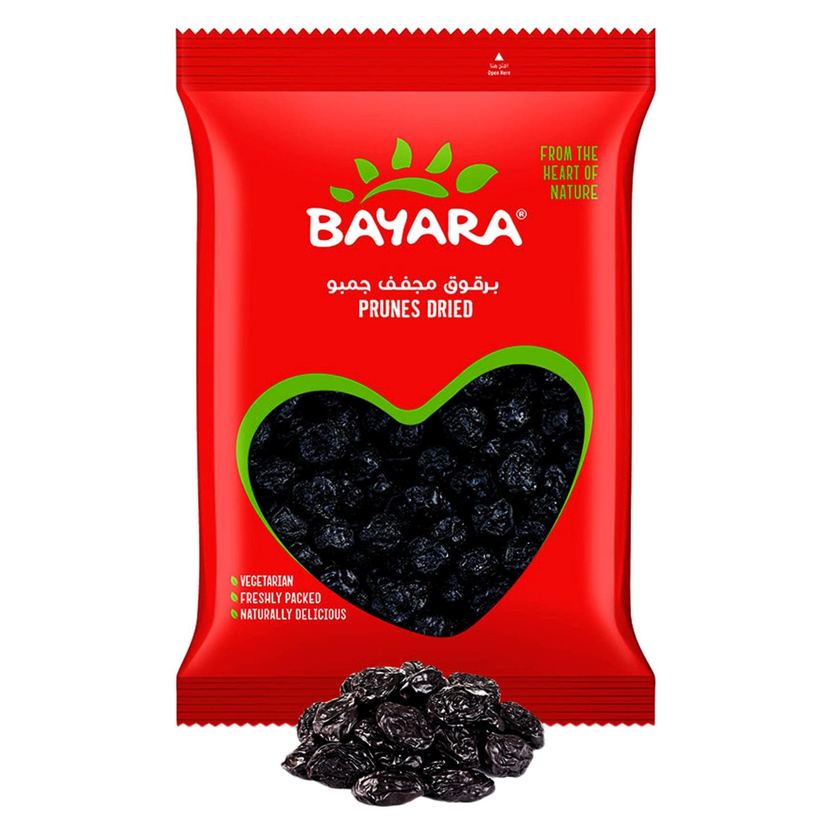 Buy Bayara Prunes Dried Jumbo 400g Online | Carrefour UAE