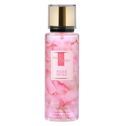 Buy MIRAGE BODY MIST ROSE PETALS 250ML Online | Carrefour Kenya