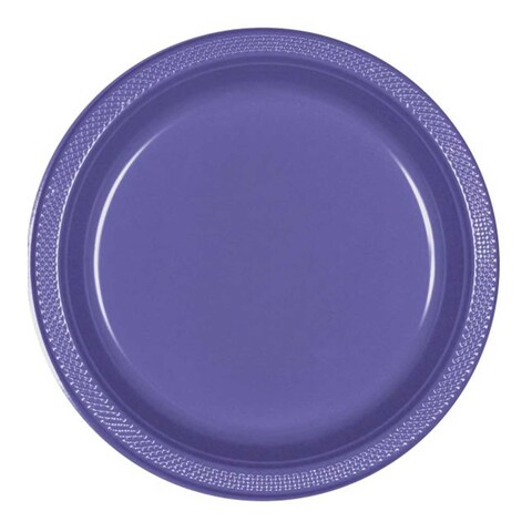 Buy Amscan 20 Plates 9'' Purple 43031.2 Online | Carrefour Kenya