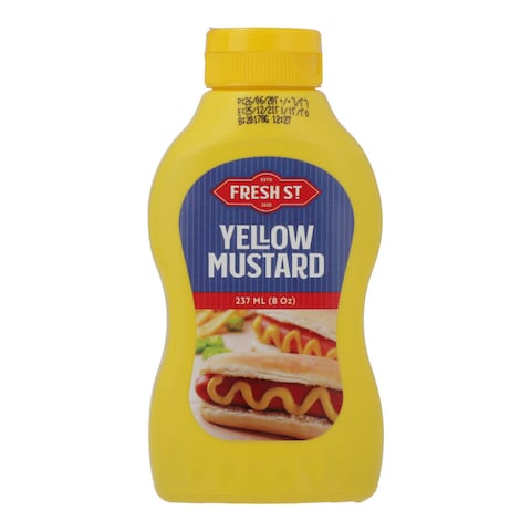 Buy Fresh ST Yellow Mustard 237ml Online | Carrefour Pakistan
