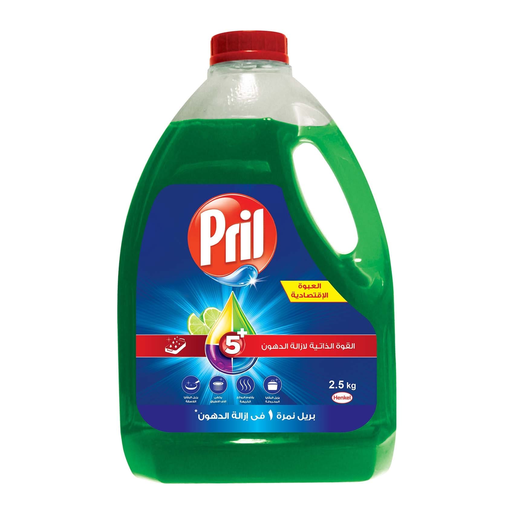 Buy Pril Dishwashing Liquid - Green Lemon - 2.5 Liters Online ...
