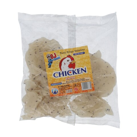 Buy Papar & Snacks Chicken Papad 80 gr Online | Carrefour Pakistan