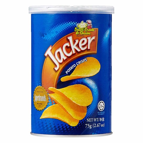 Buy JACKERS POTATO CRISPS CREAM&ONION75 Online | Carrefour Kenya