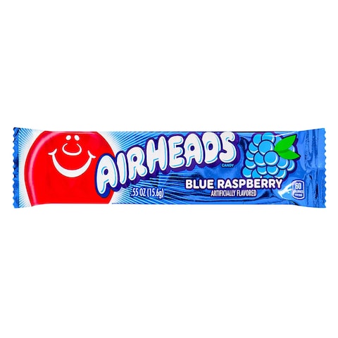 Buy Airheads Blue Raspberry Candy Bar 15.6g Online | Carrefour Kenya