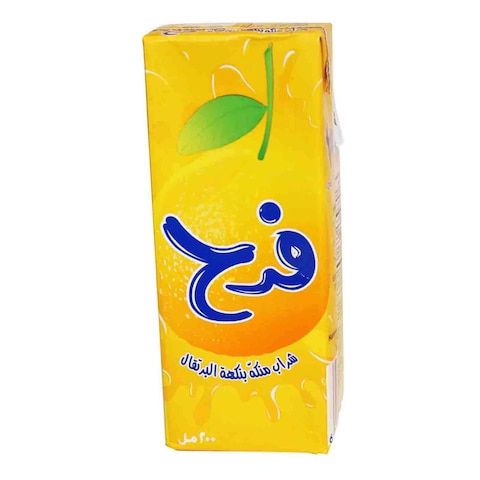 Farah Juice Orange Flavor 200 Ml Online | Carrefour Jordan