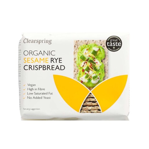 Buy Clearspring Crispbread Sesame - 200m Online | Carrefour Egypt