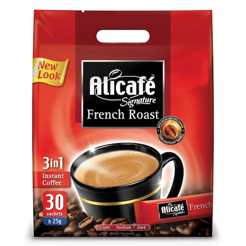 Alicafe Signature French Roast Instant Coffee Sachet 30 Sachets, 25g ...
