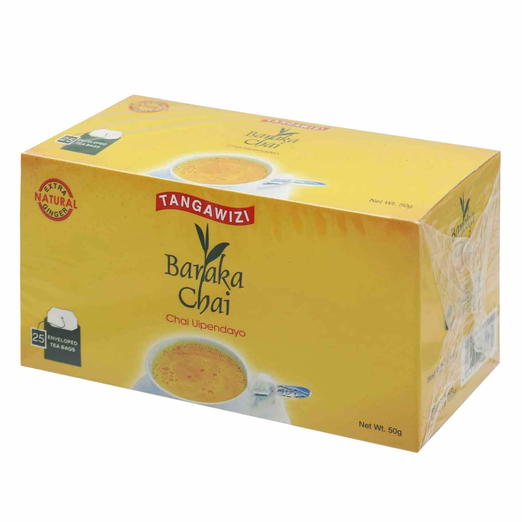 Buy Baraka Chai 25 Tea Bags 50g Online | Carrefour Kenya