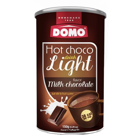 Buy Domo Hot Choco Drink Light Milk 150GR Online | Carrefour Lebanon