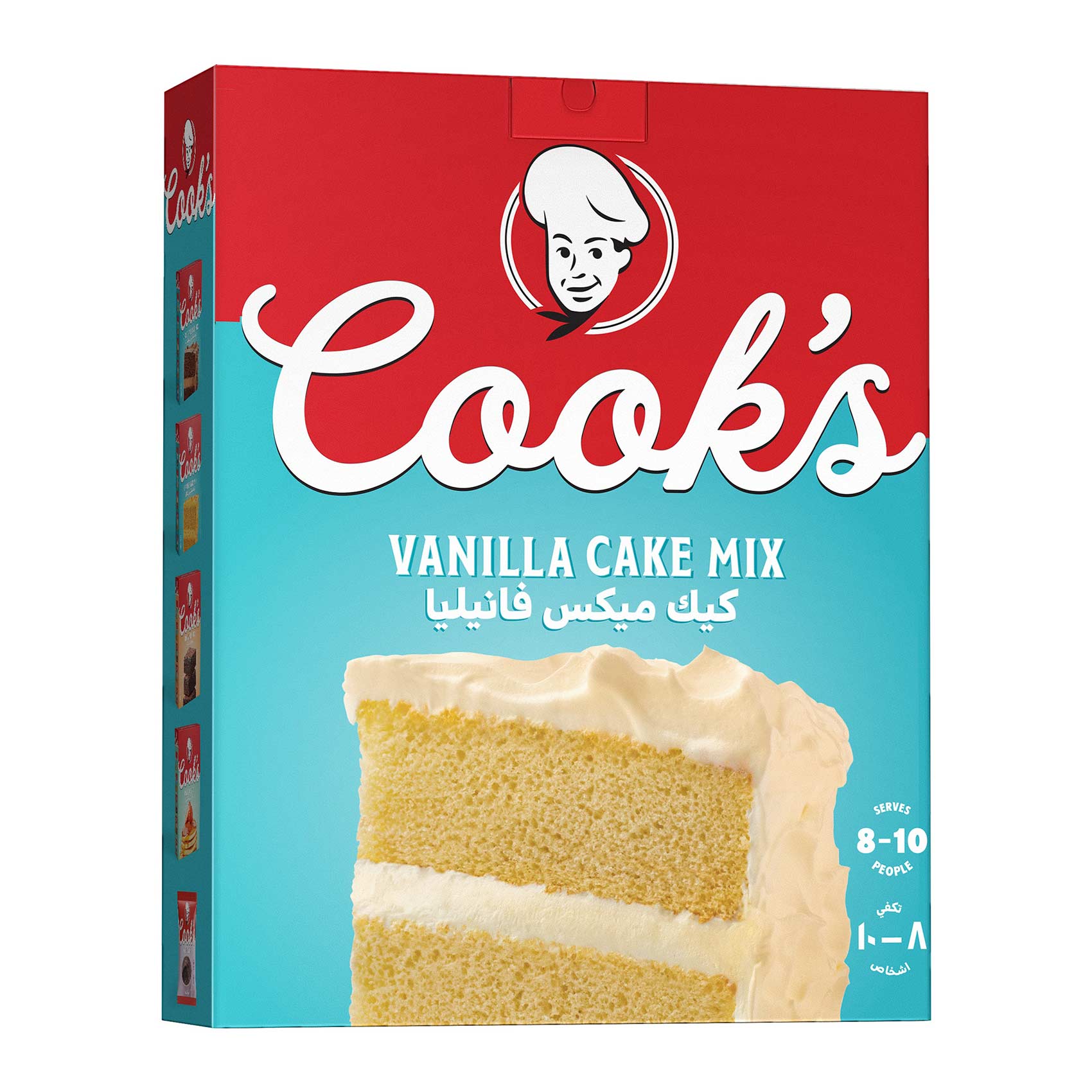 Buy Cooks Vanilla Cake Mix - 400 gm Online | Carrefour Egypt