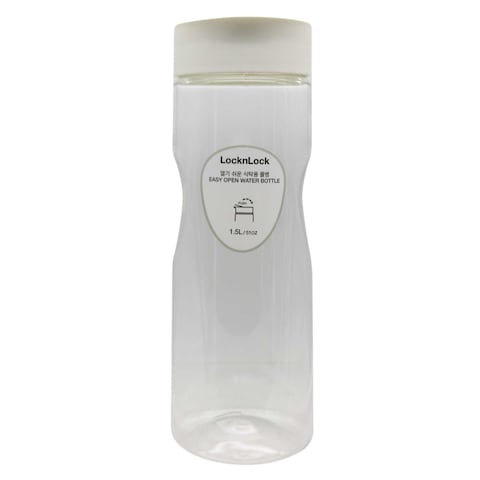 Buy Lock & Lock Push Bottle 1.5L White Online | Carrefour Kenya