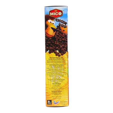 Buy Mico Chox Pop Chocolate Flavoured Breakfast Cereal 250 gr Online ...