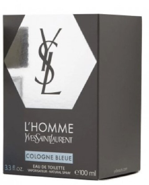 Buy Yves Saint Laurent L'Homme Cologne Bleue Eau De Toilette 100ml Online | Carrefour KSA