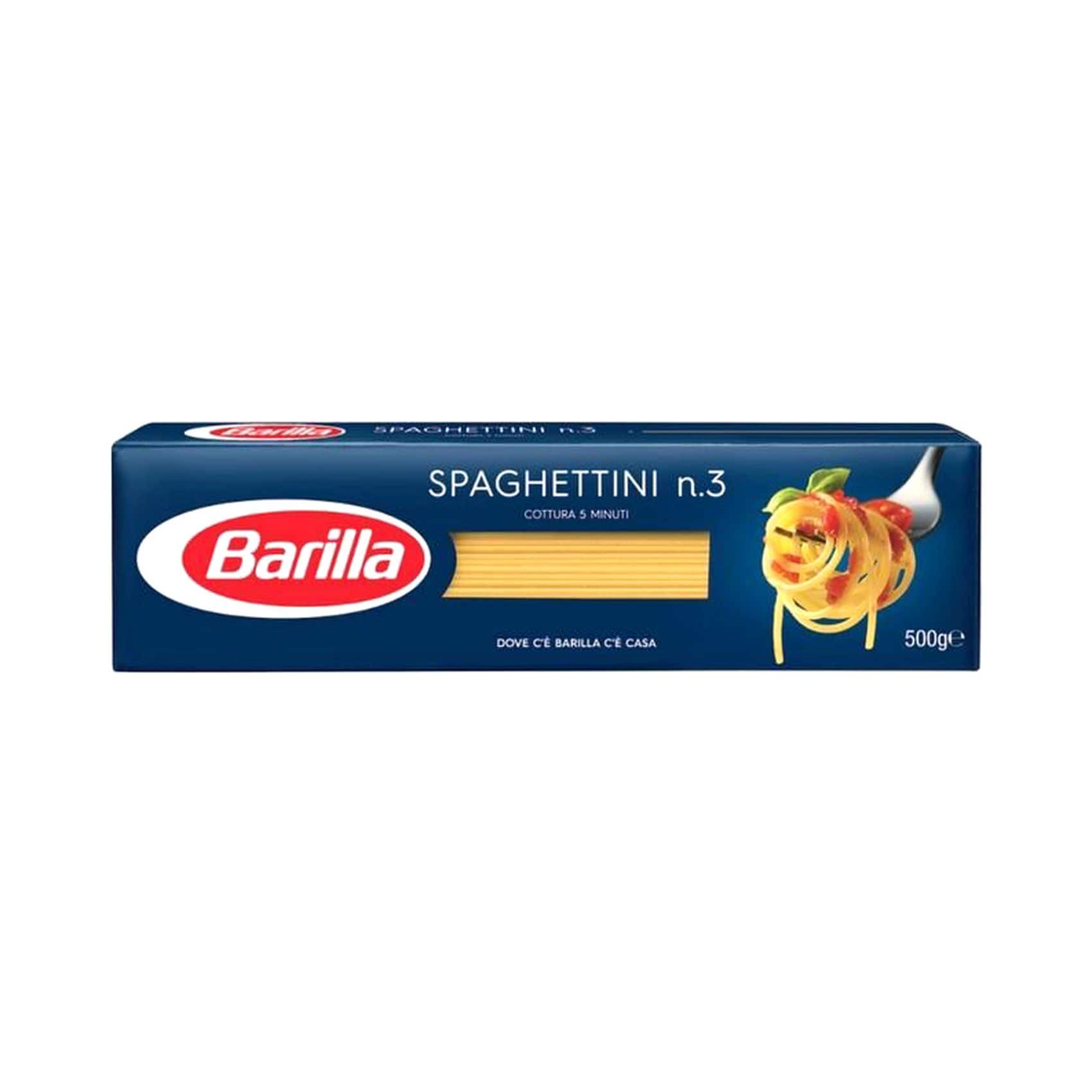 Buy Barilla Spaghetti Pasta No. 3 - 500 gram Online | Carrefour Egypt
