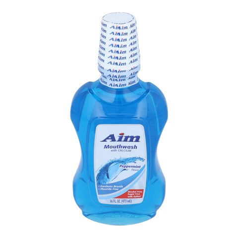 Aim Peppermint Flavor Mouthwash 473 ml Online | Carrefour Pakistan