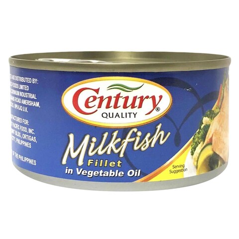 Century Quality Milkfish Fillet In Vegetable Oil 184g price in Kuwait ...