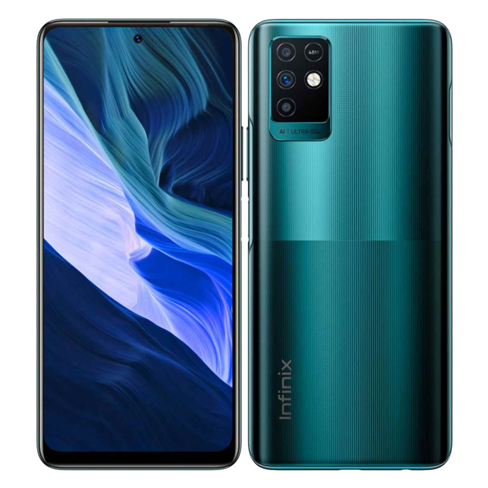 Buy Infinix Note 10 4G 6GB 128GB Dual Sim Smartphone Emrald Green ...