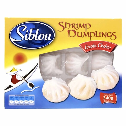 Siblou Exotic Choice Shrimp Dumplings 240g price in Kuwait | Carrefour ...