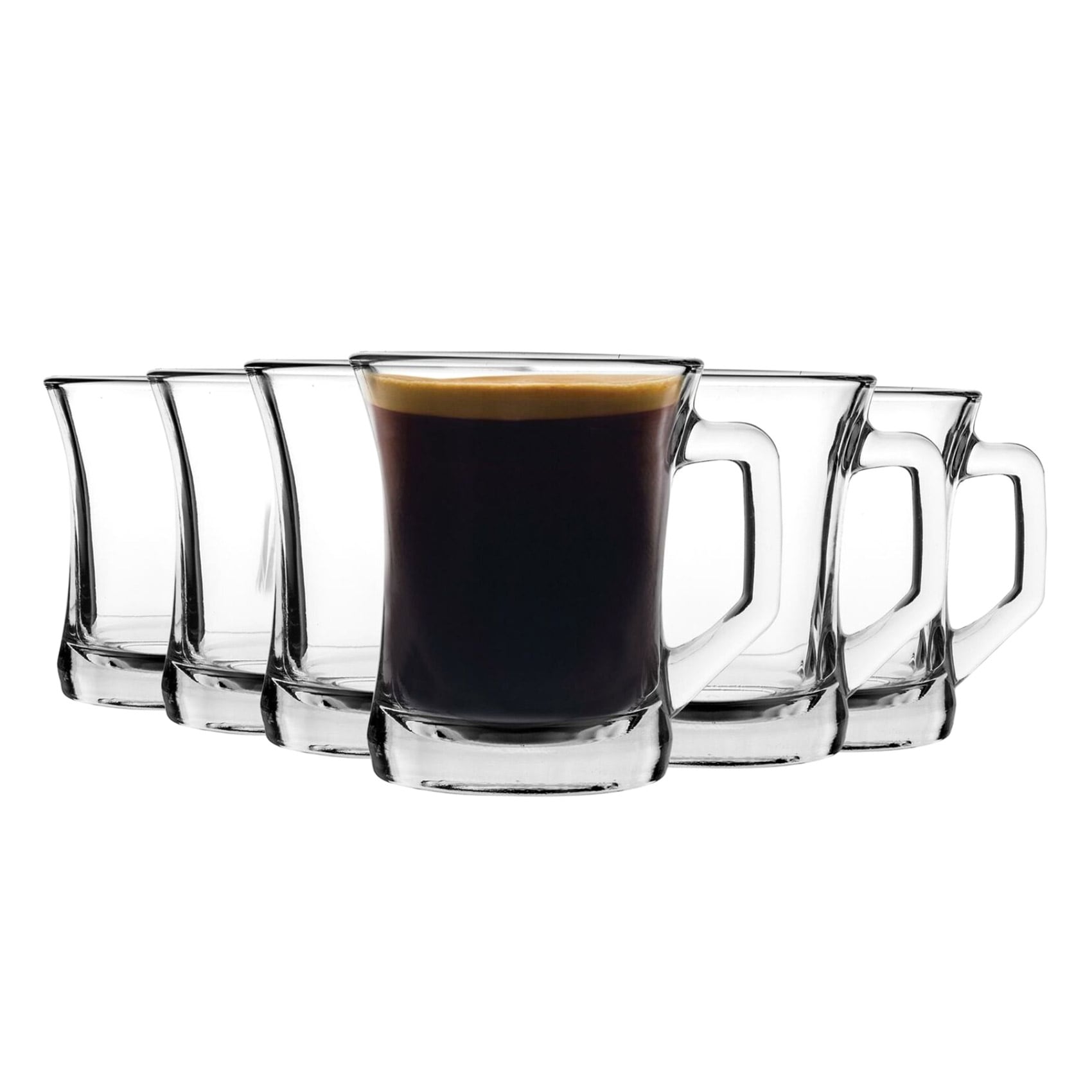 Buy LAV Zen Glass Mug 6 Count 225ml Online | Carrefour Kenya