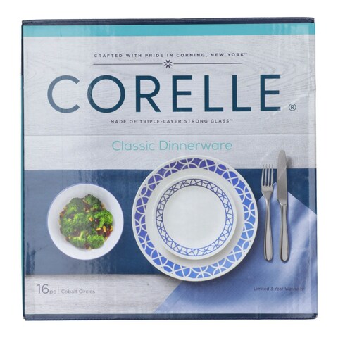 Buy Corelle Classic Dinnerware 16 pcs Online | Carrefour Pakistan
