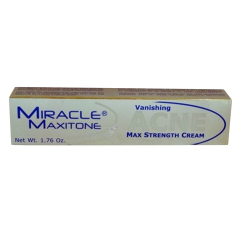 Buy Miracle Maxitone Vanishing Acne Max Strength Cream 50g Online ...