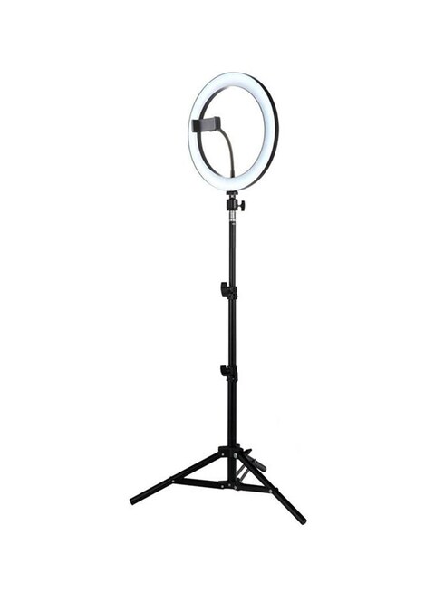Generic - USB Ring Light With Tripod Stand Black price in UAE ...