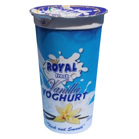 Buy Royal Fresh Vanilla Yoghurt 150ml Online | Carrefour Kenya