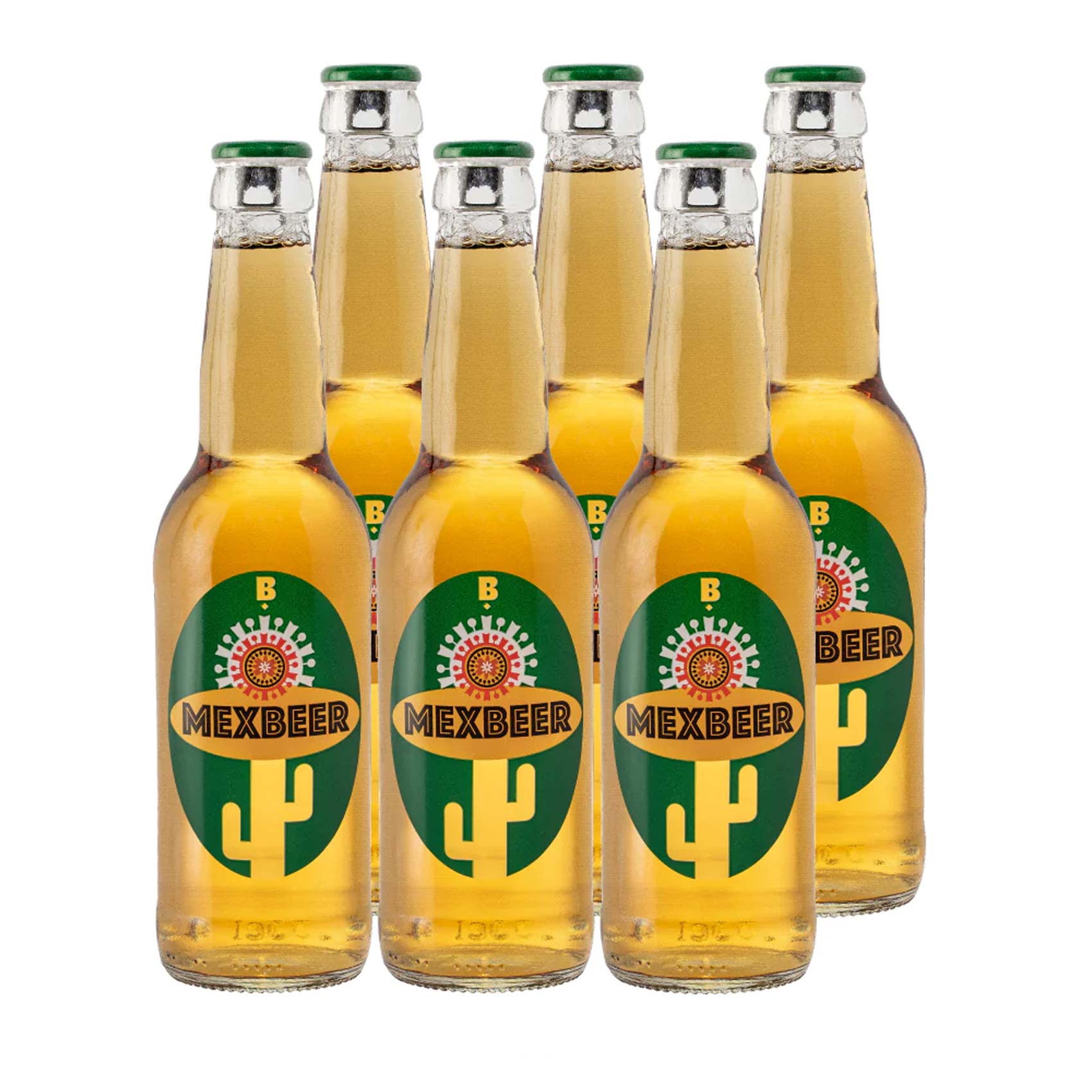 Buy Beirut Beer Mexbeer Glass 6X250ML Online | Carrefour Lebanon