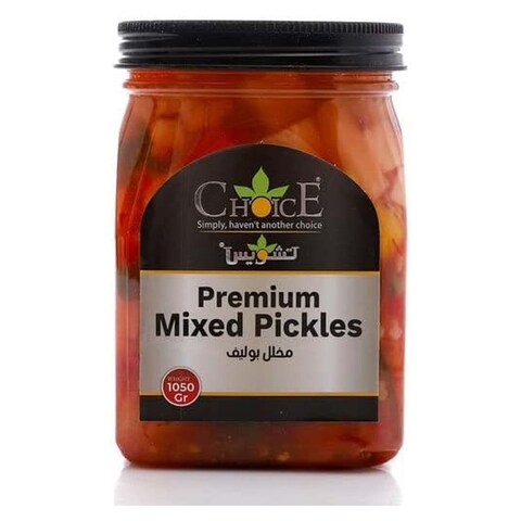 Buy Choice Premium Mixed Pickles - 1050 gram Online | Carrefour Egypt